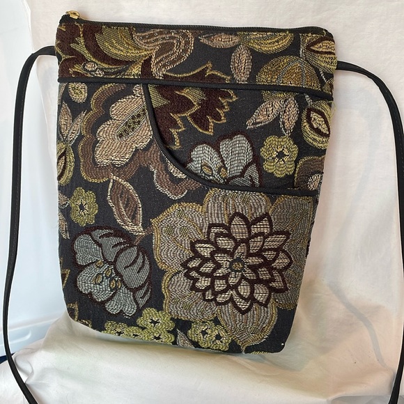 Danny K. | Bags | Danny K Beverly Hills Vtg Floral Embroidered Tapestry ...